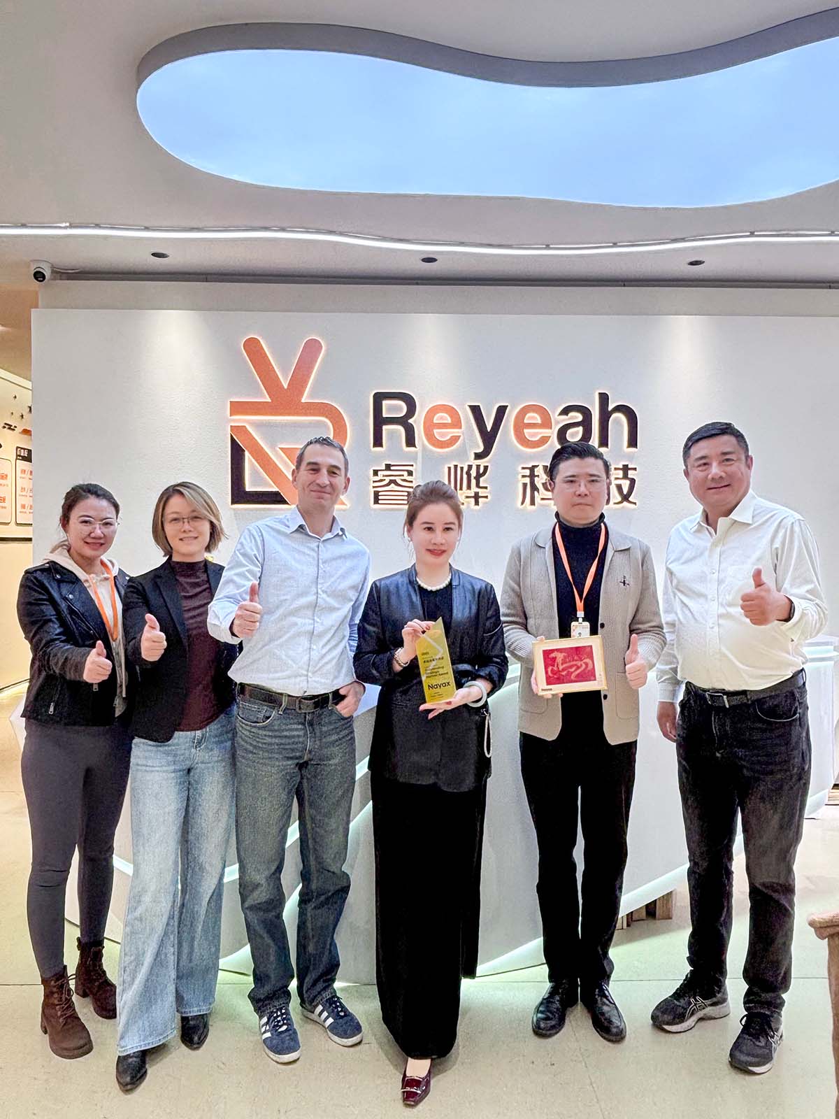 Nayax CCO & CRO Visits Reyeah | Strategic Partner Award 2025