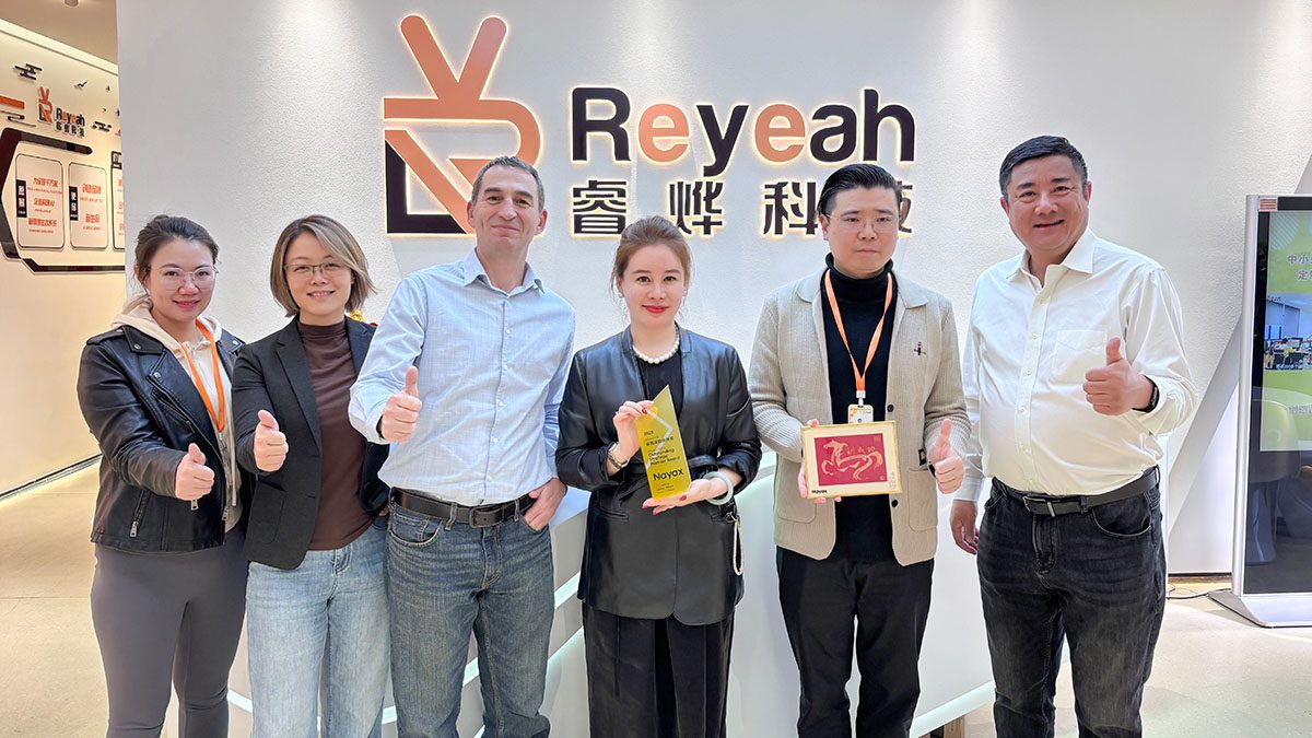Nayax CCO & CRO Visits Reyeah | Strategic Partner Award 2025